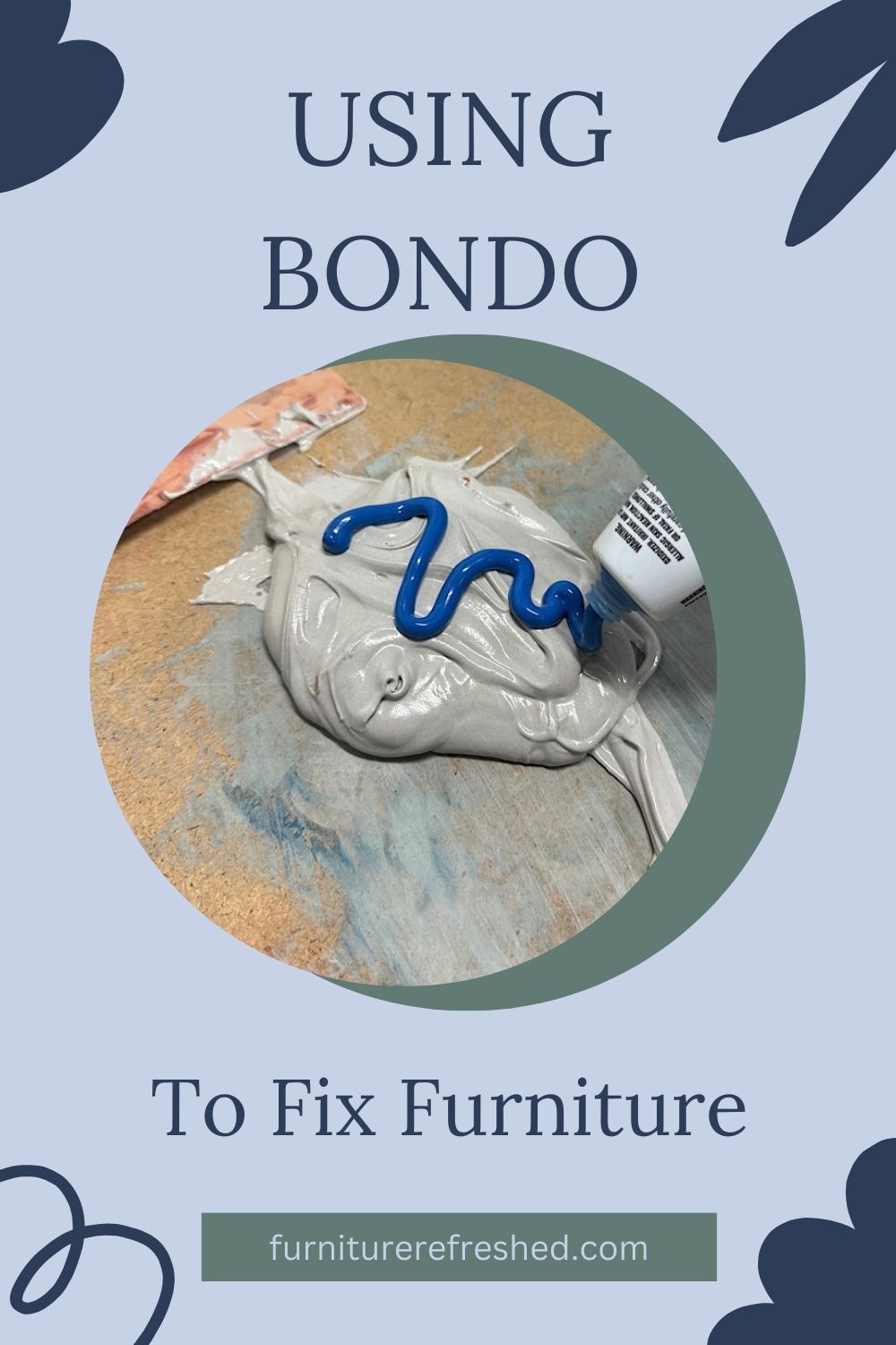 Using Bondo to Repair Wood Furniture - Fresh Take Furnishings