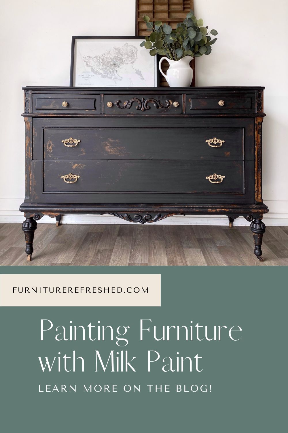 How to Use Milk Paint on Furniture - Fresh Take Furnishings