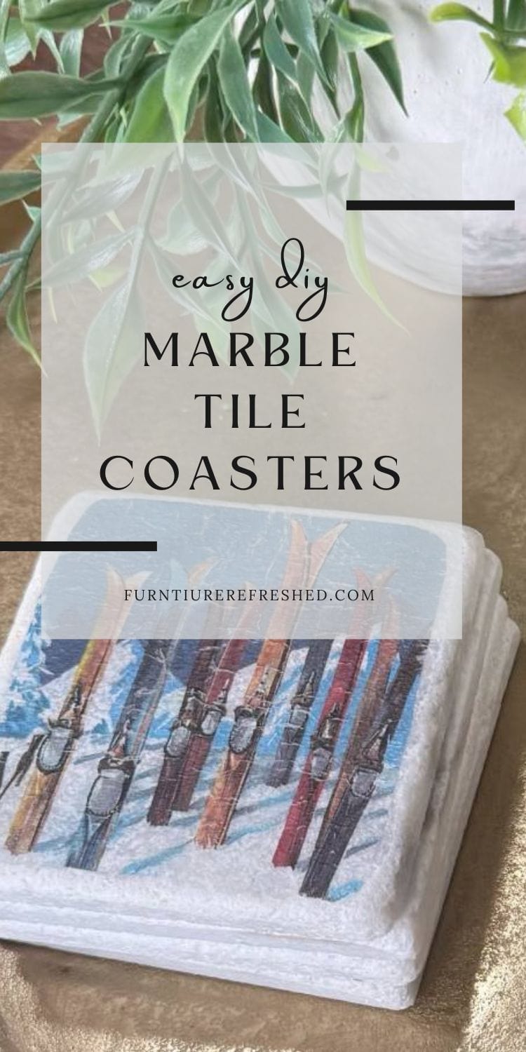 DIY Tile Coasters - Fresh Take Furnishings