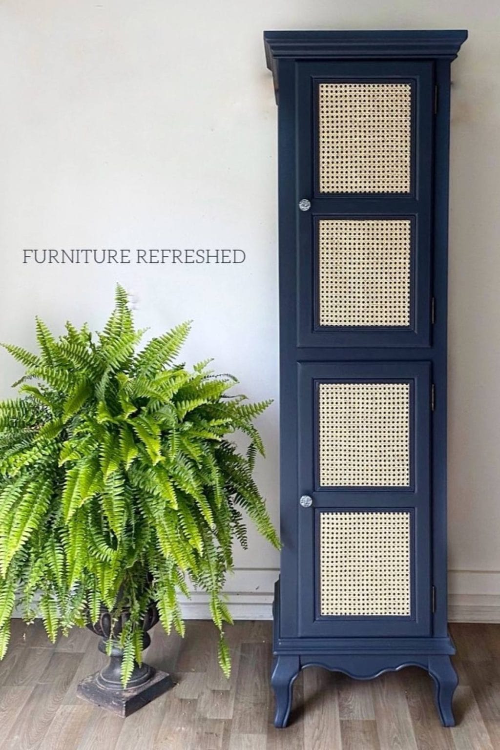 How to Add Cane to Cabinet Doors: A DIY Tutorial - Fresh Take Furnishings