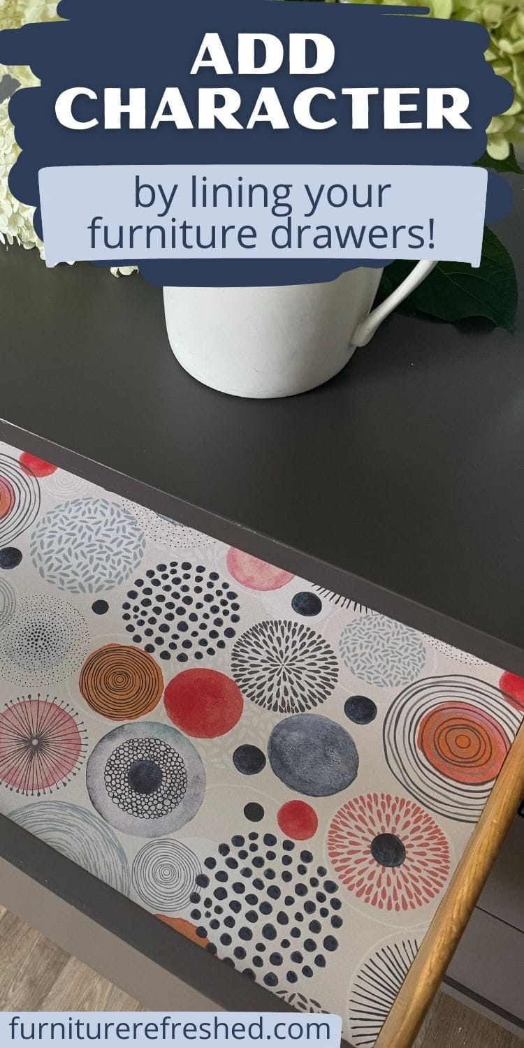 How To Line Drawers The Easy Way! - Fresh Take Furnishings